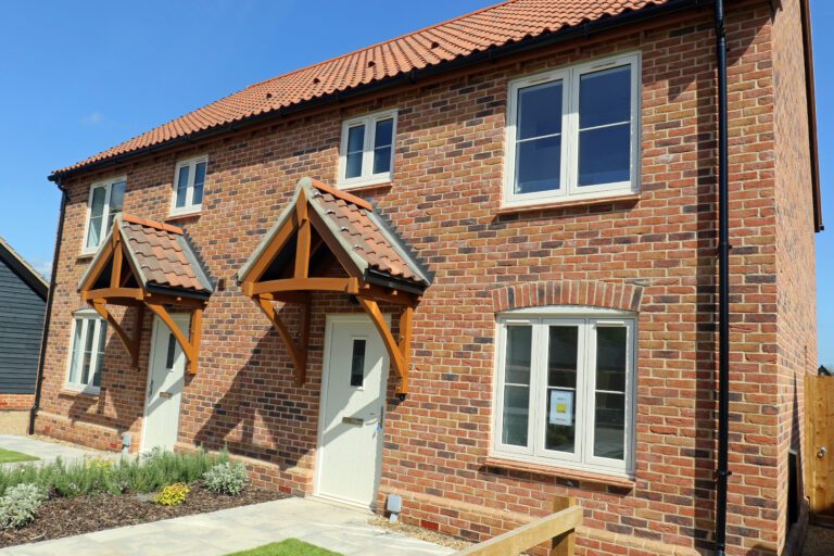18 new family homes completed at Great Hockham - Broadland Housing ...